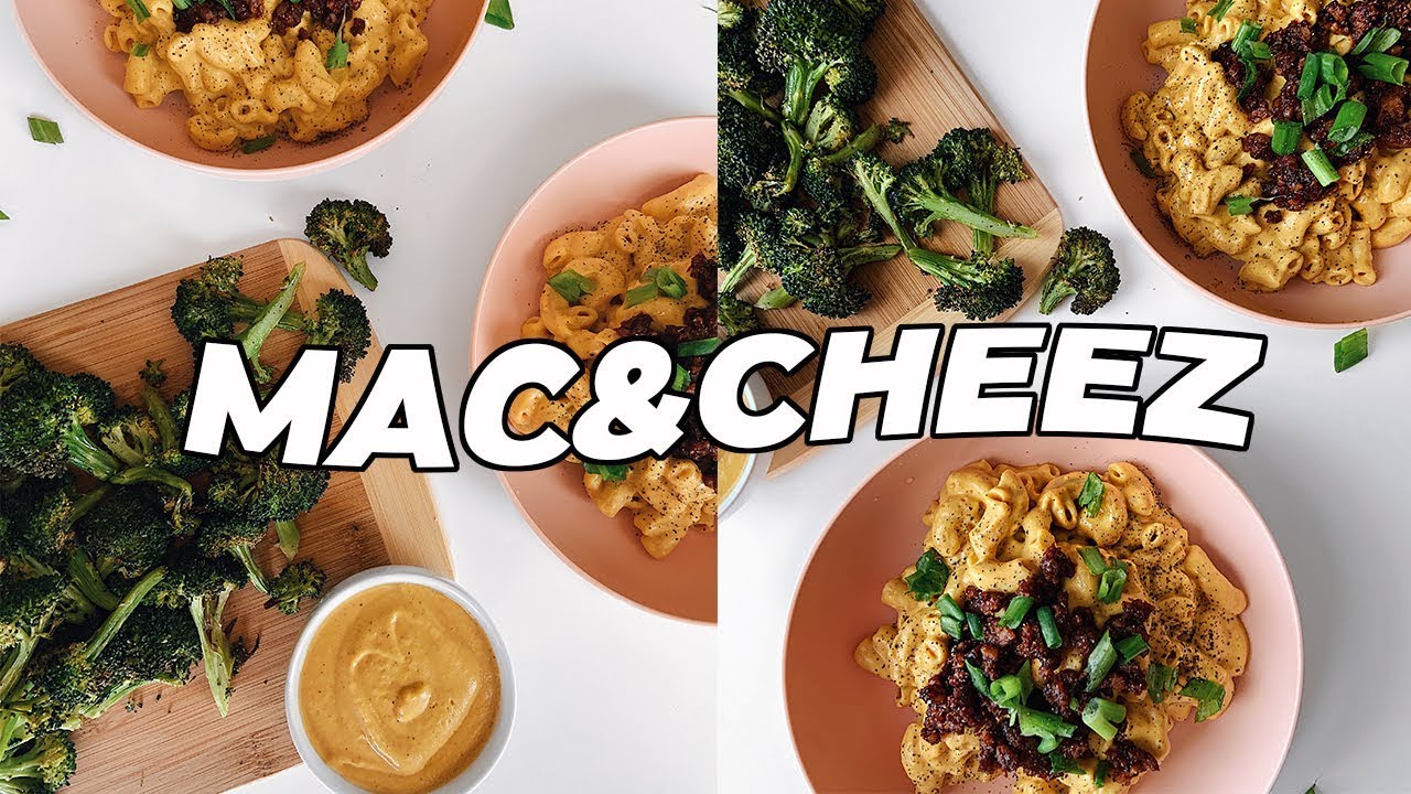 MAC & CHEEZ| VEGAN & EASY | PLANT BASED PRINCESS 🌿 - YouTube