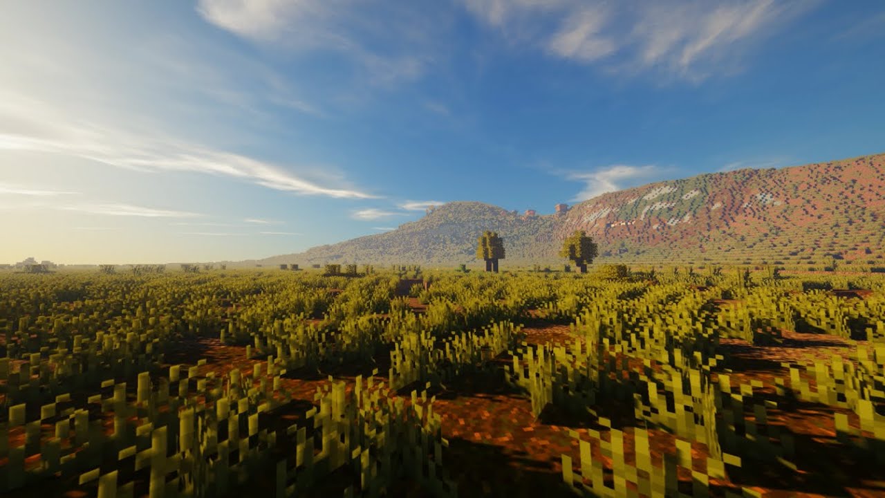 Minecraft Realistic Terrain Mod | Showcase | SEUS Shaders - YouTube