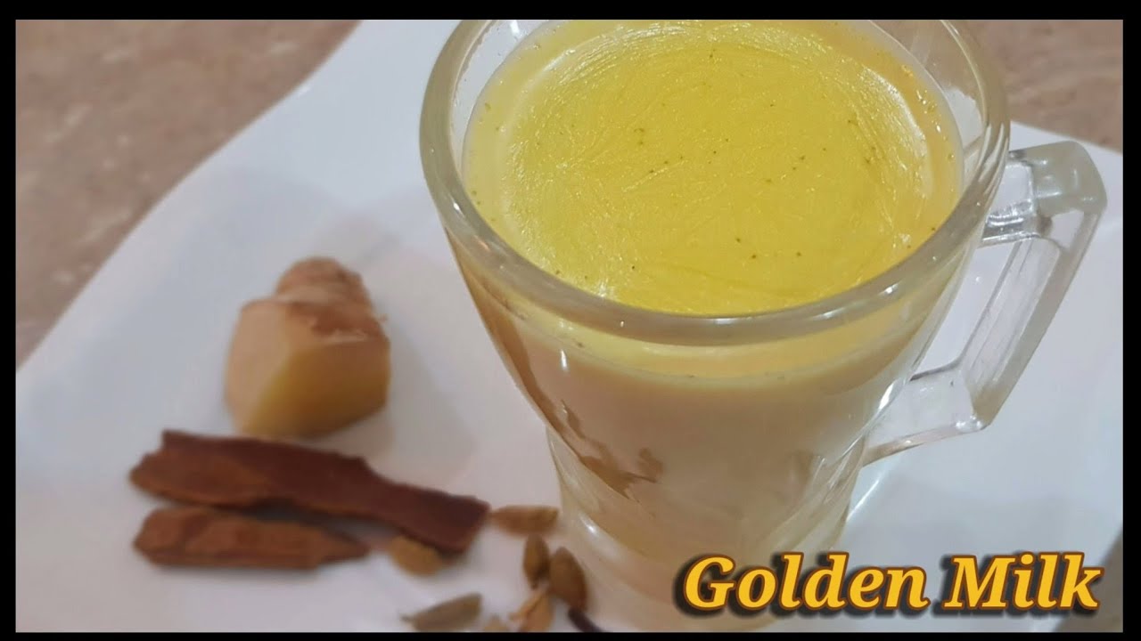 Haldi masala Milk | Golden milk recipe | Haldi wala doodh | Simple ...