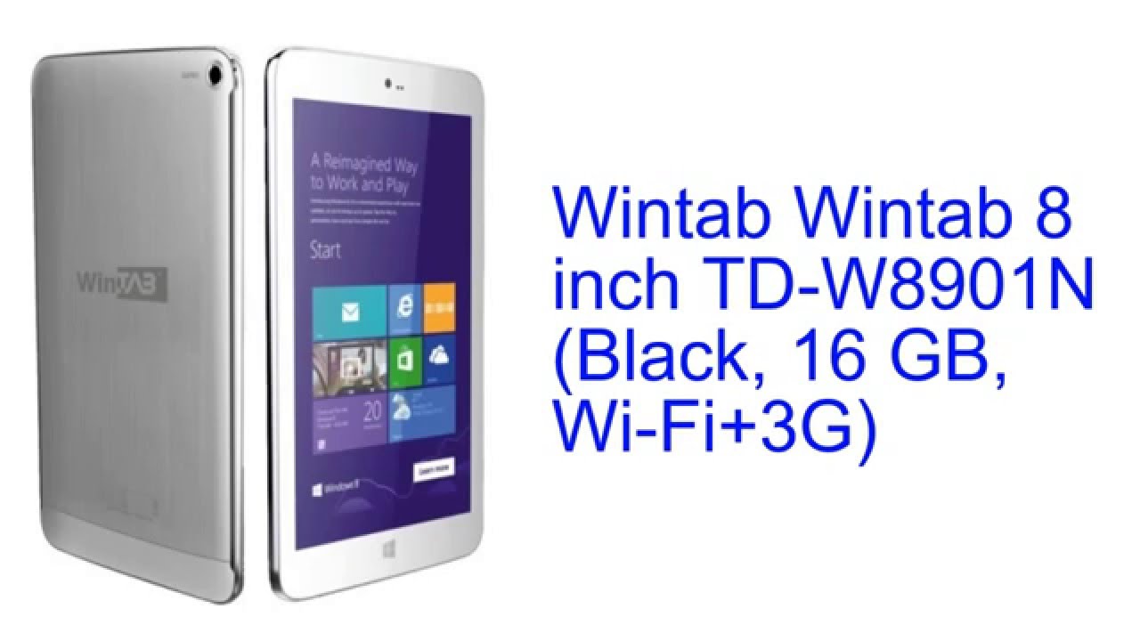 Wintab Wintab 8 inch TD-W8901N Specification [INDIA] - YouTube