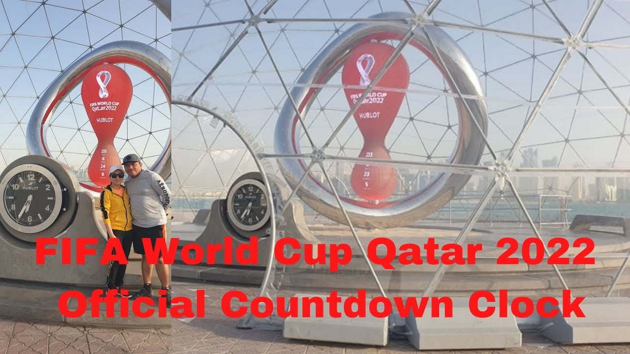 FIFA World Cup Qatar 2022 Official Countdown Clock - YouTube