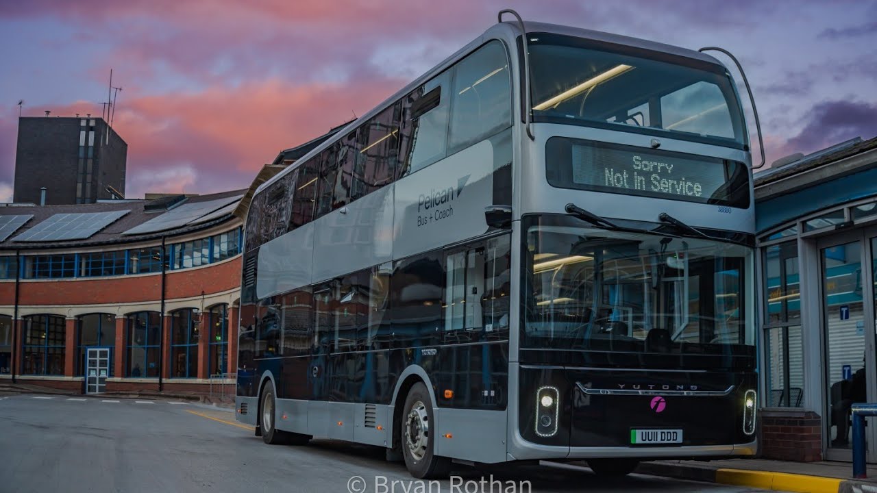 *Brand New* first south Yorkshire Yutong U11DD 38880 UU11DDD working a ...