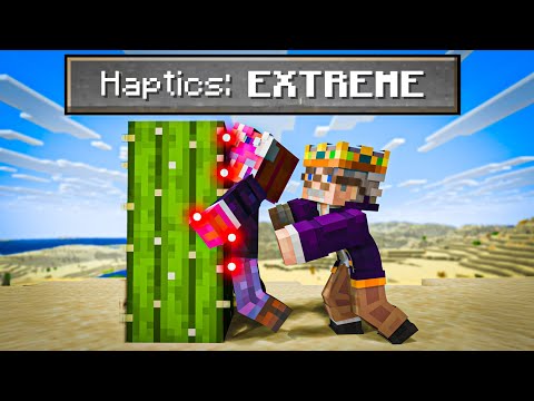 We Tested a Full HAPTIC Suit in Minecraft VR.