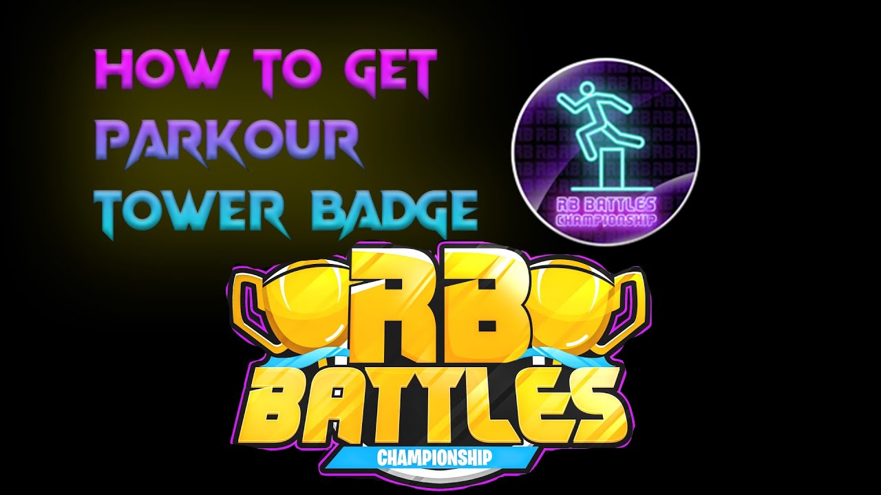How to Get Parkour Tower Badge (2020) - YouTube