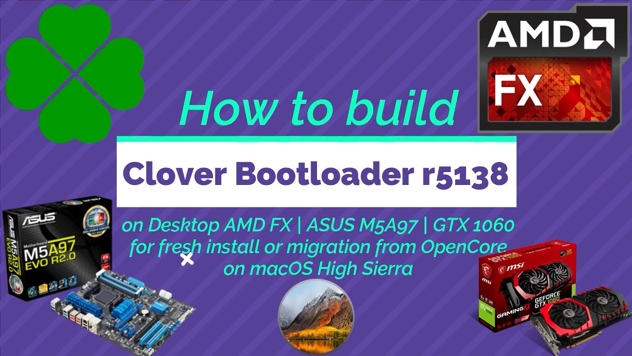 Tutorial step by step how to build Clover Bootloader r5138 for AMD FX ...