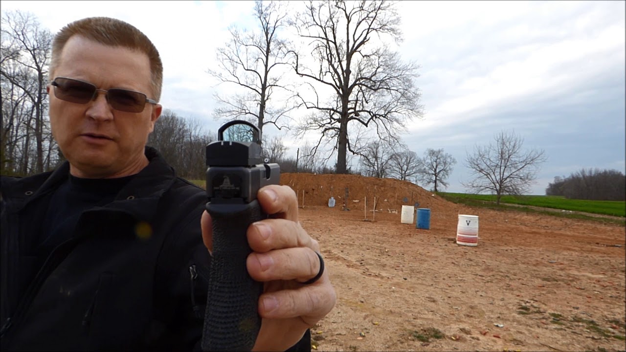 Vortex Venom & EGW mount for Glock - YouTube