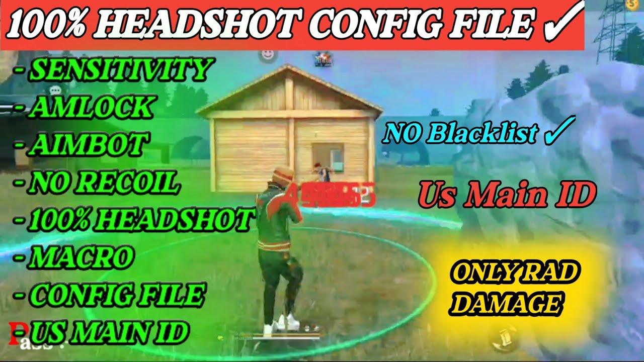 🔥Headshot Config File Free Fire &Free Fire Max|Auto Headshot Config ...