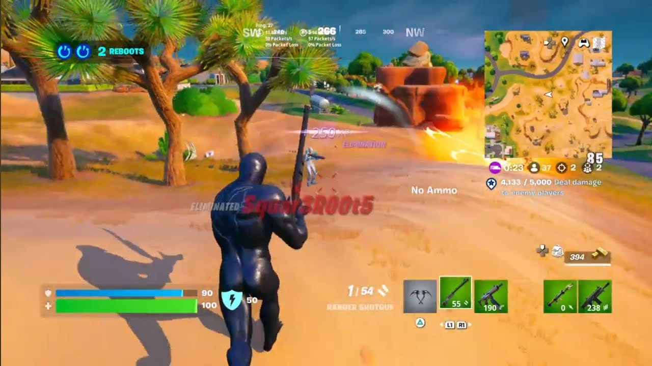 Fortnite Chapter 2 REMIX Venom Eddie Brock reload zero build gameplay ...