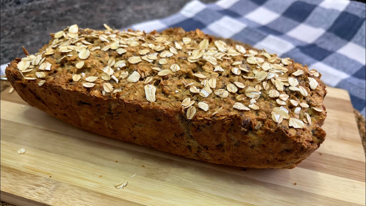 Oat Bread Recipe for Weight Loss ! WITHOUT KNEADING, WITHOUT FLOUR ...