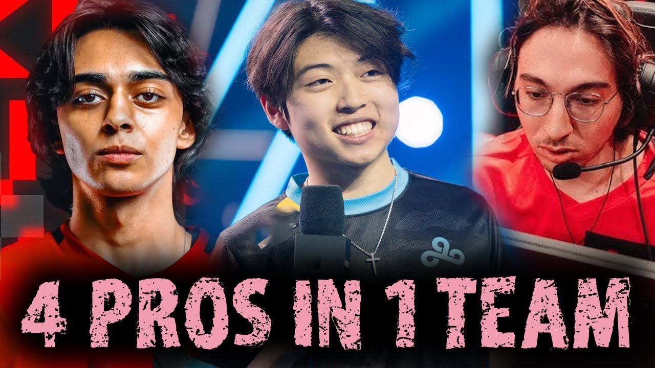 4 PROS IN 1 TEAM - SEN JOHNQT | SEN REDUXX | C9 OXY | C9 V1C - YouTube