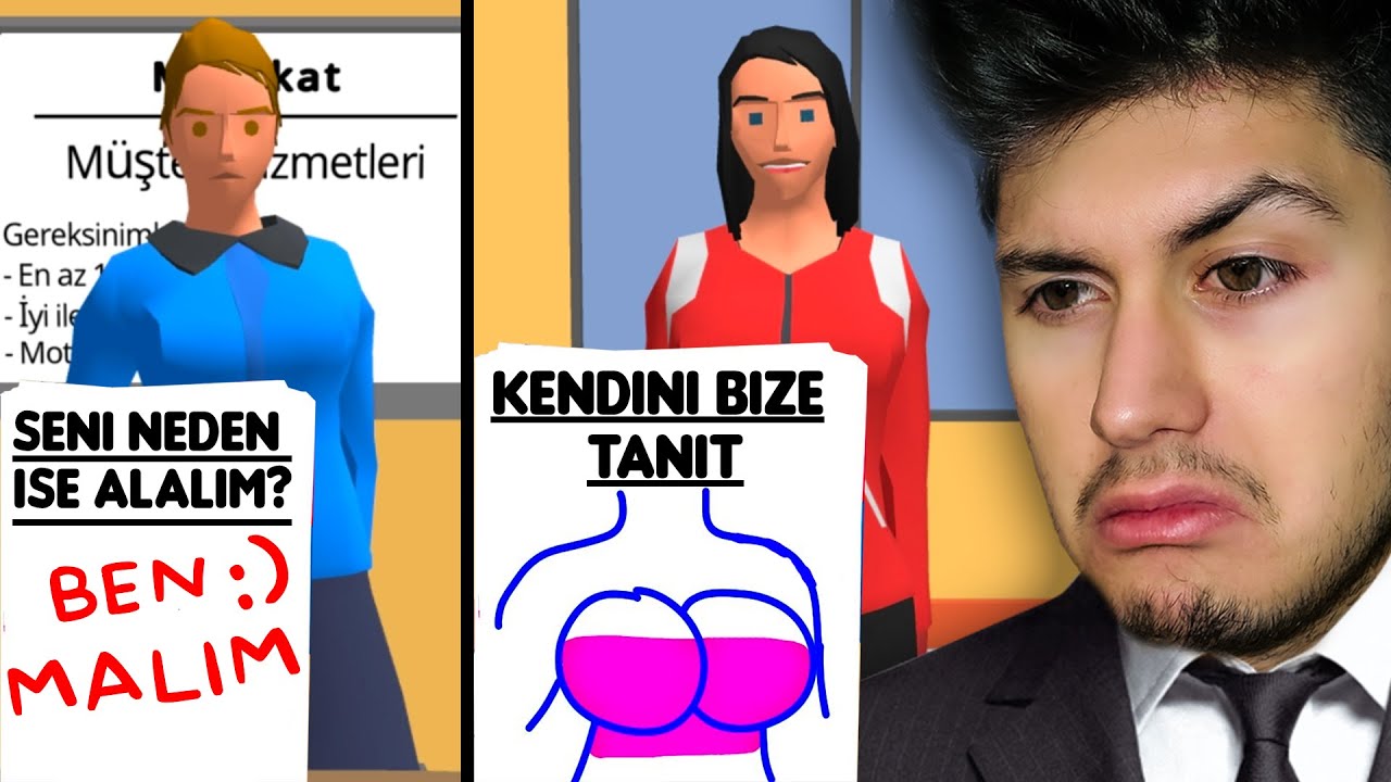 APTAL İNSANLARI İŞE ALDIM ! 😫 Patron Olma Oyunu 1 - YouTube