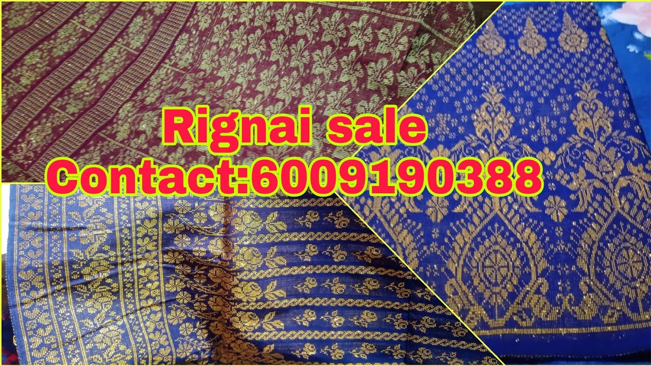 New Rignai Collection Sale/Lahenga Rignai/Traditional handloom weaving ...