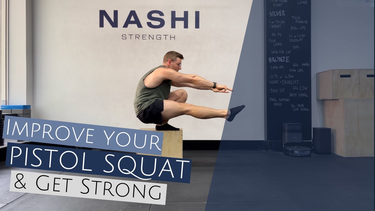 Improve Your PISTOL SQUAT - End Range Strength - YouTube