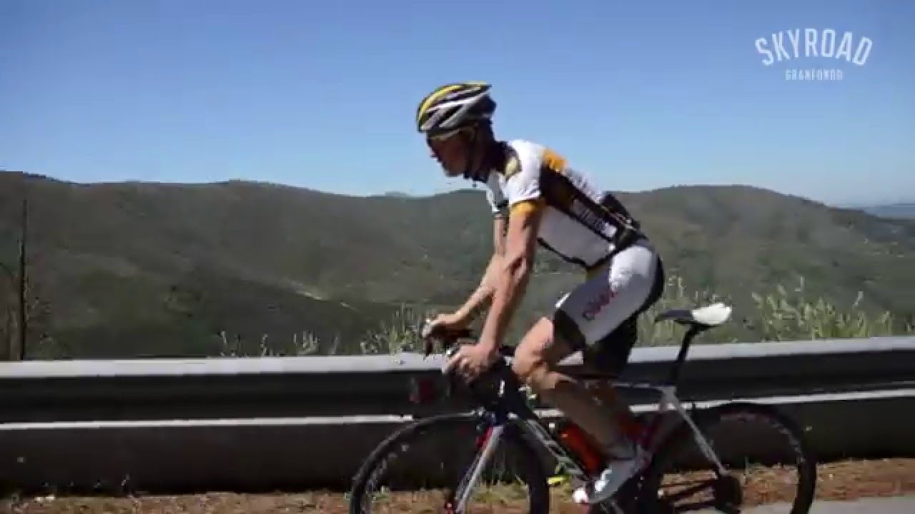 Vítor Gamito no Skyroad Granfondo Serra da Estrela 2015 - Subida Seia ...