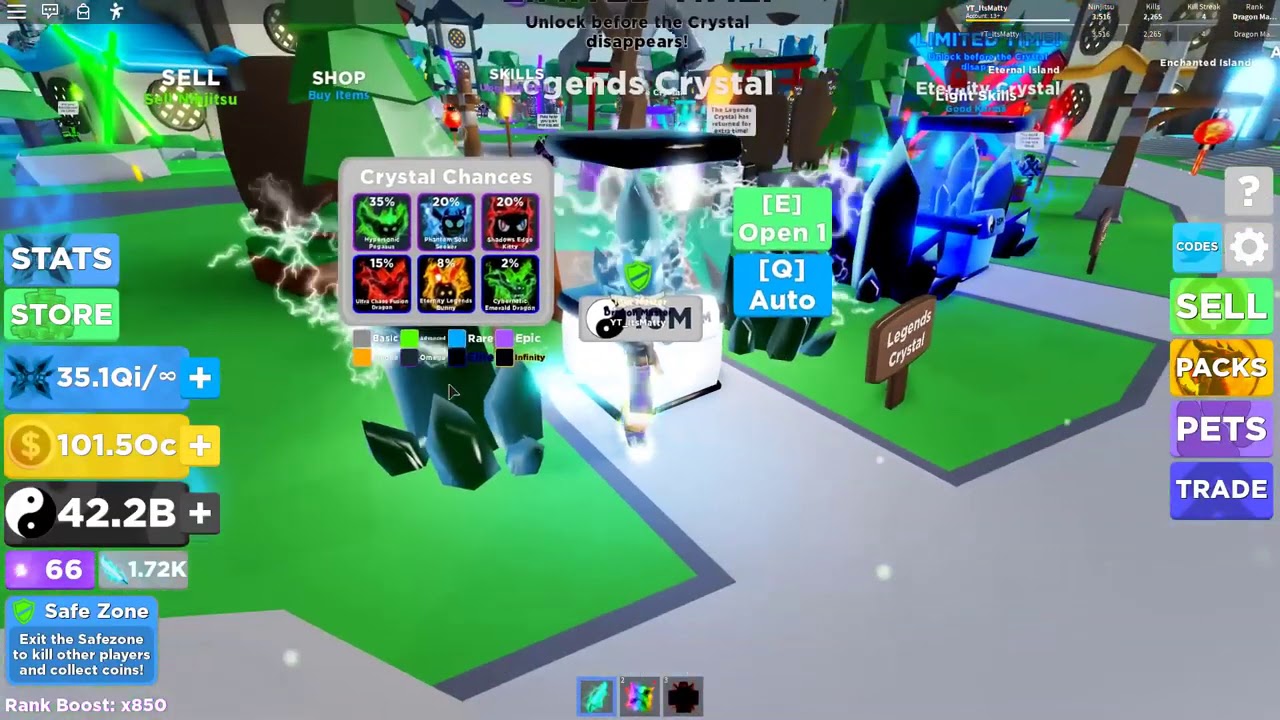 Ninja Legends NEW UPDATE! Legend Pets Ancient Inferno Island 6 NEW ...