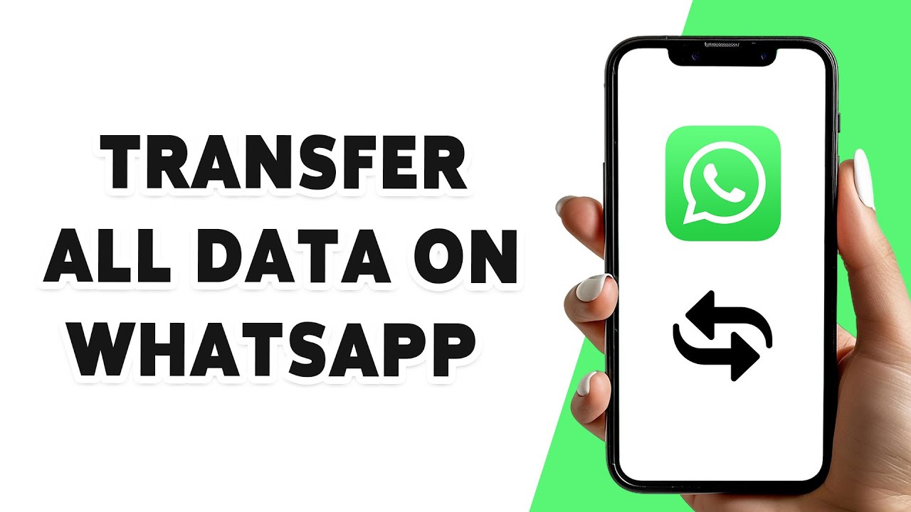 How To Transfer All Data On WhatsApp From Old To New Phone 2024 | Move ...