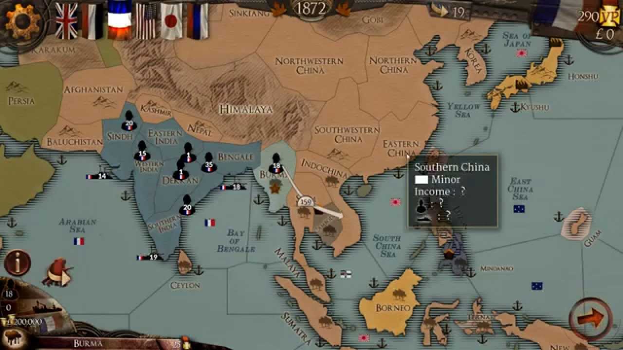 Colonial Conquest Gameplay Review - YouTube