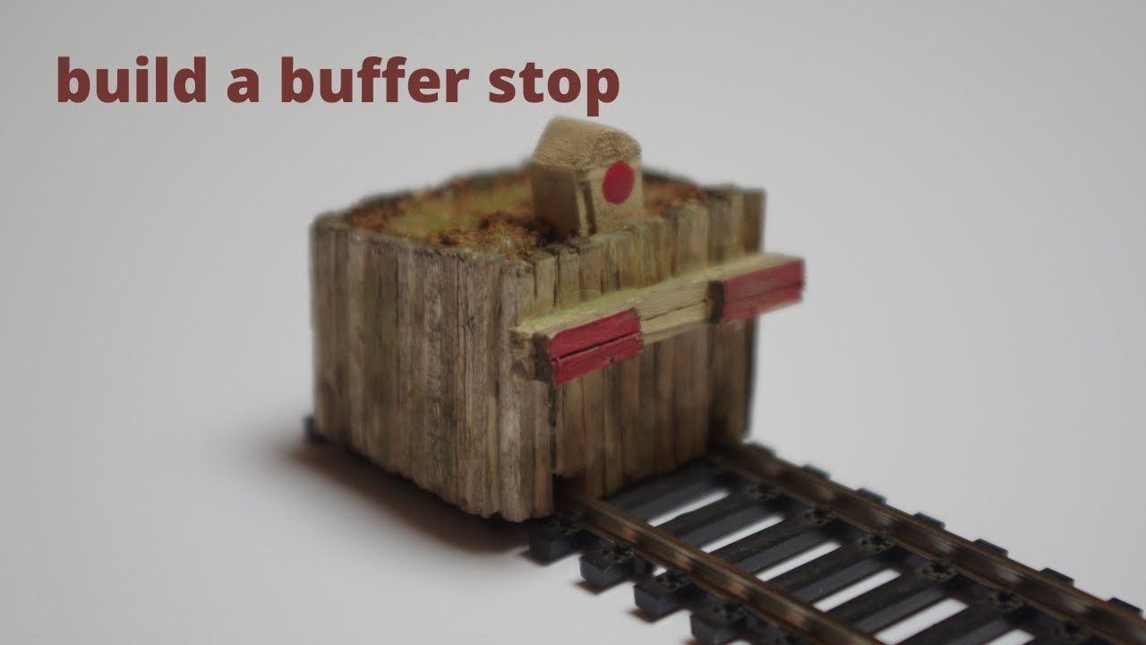 build a buffer stop part 2 - YouTube