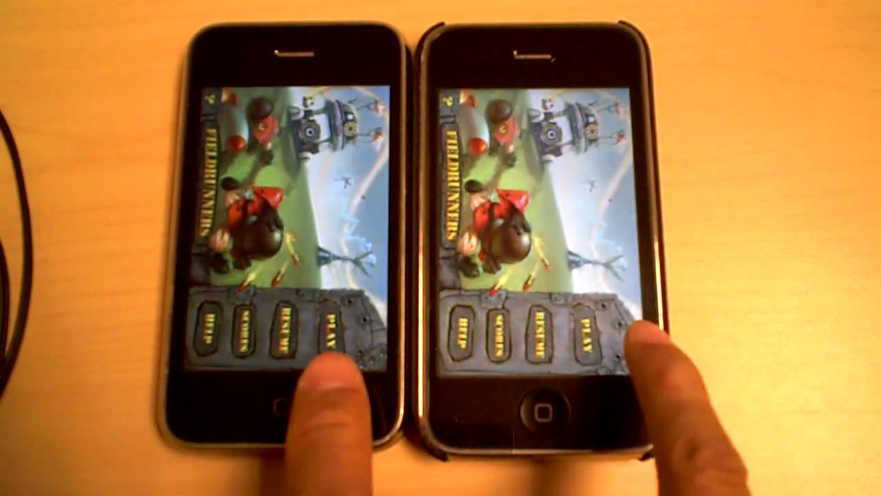 iPhone 3G vs 3Gs app load speeds - YouTube