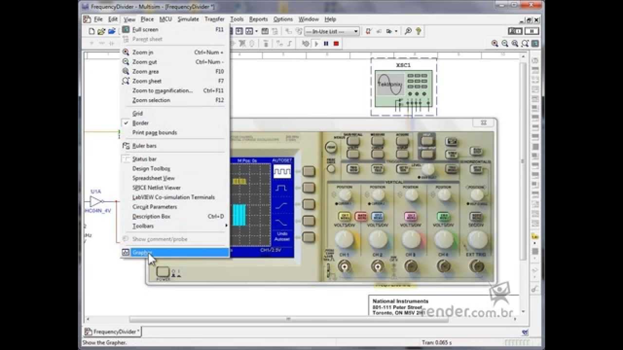 Curso Multisim 13 Fundamentos - Aula 01 - YouTube