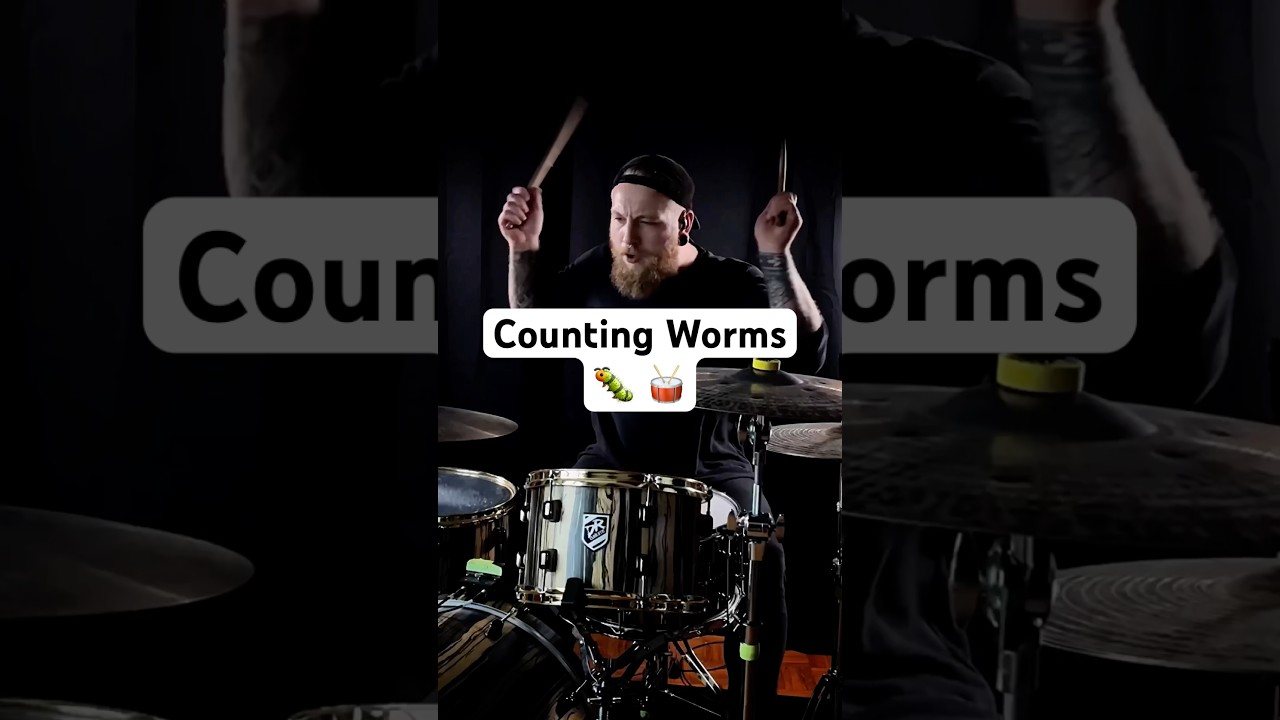 Counting Worms. #drums #drummer #doublebassdrum #metaldrumming # ...