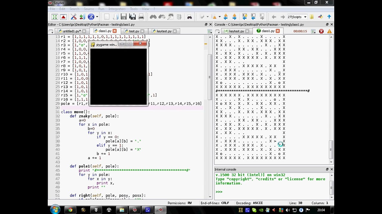 Python And Pygame Pacman Pt1 Youtube