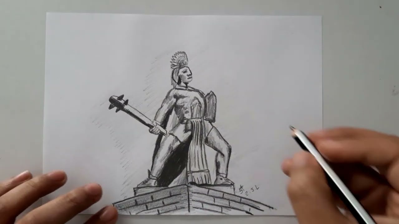 Cómo dibujar a Tecun Uman | HD - YouTube