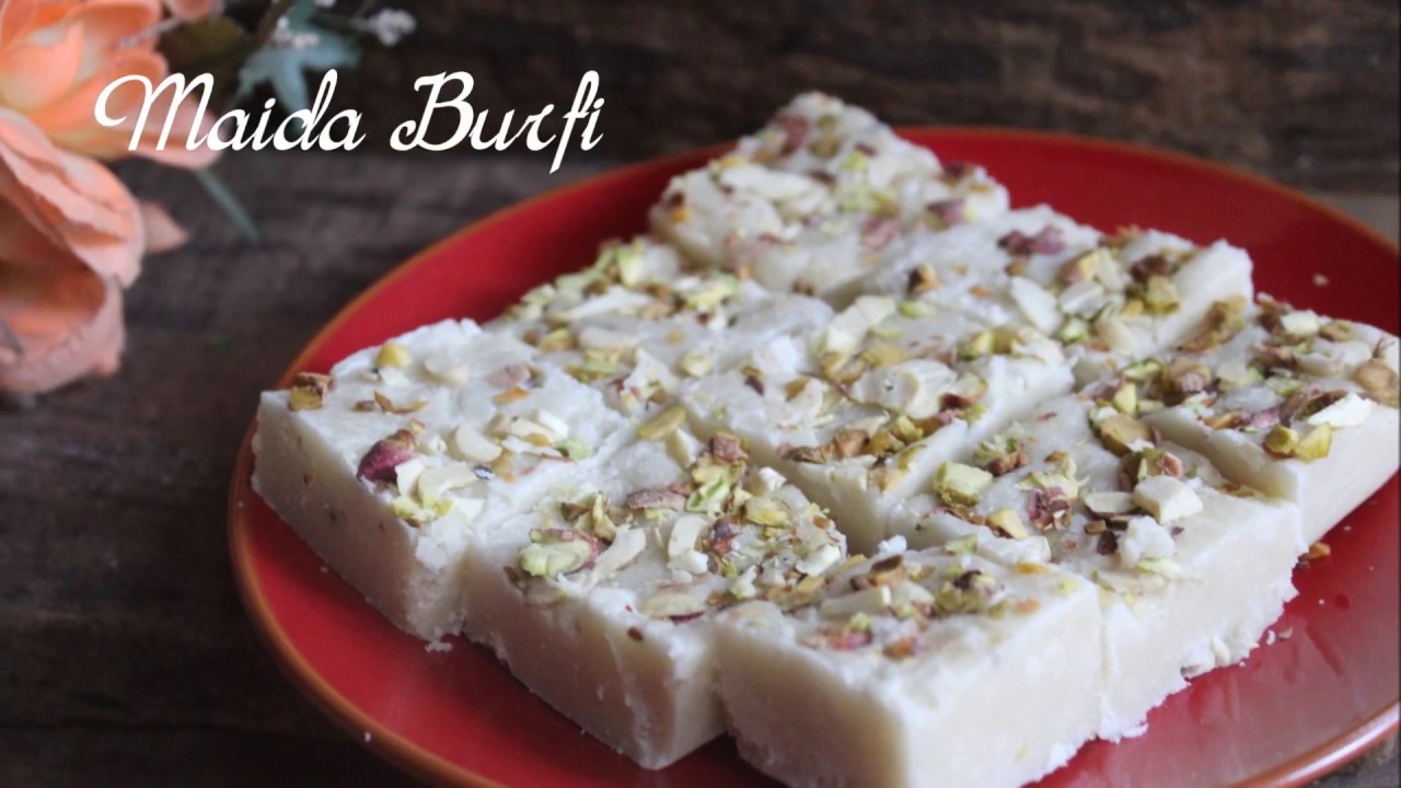 maida burfi - Easy Burfi Recipes - YouTube
