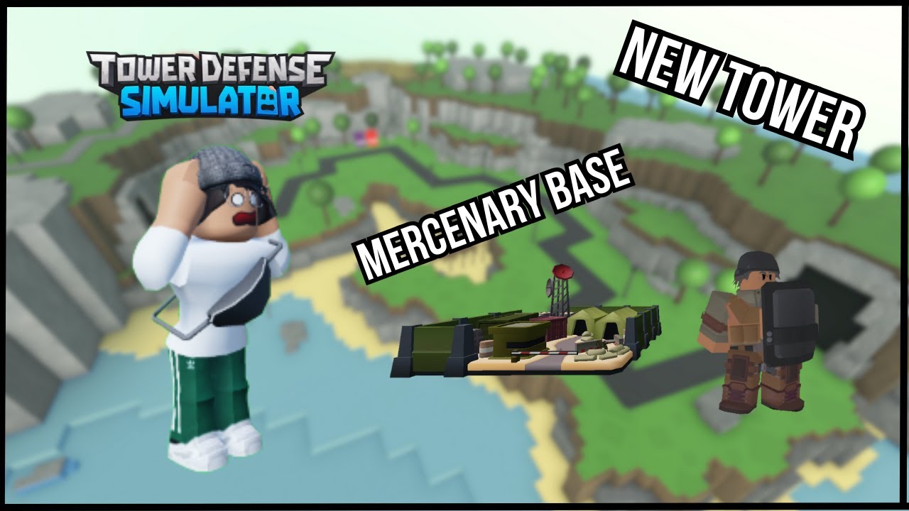 Trying Out The NEW MERCENARY BASE In TDS... - YouTube