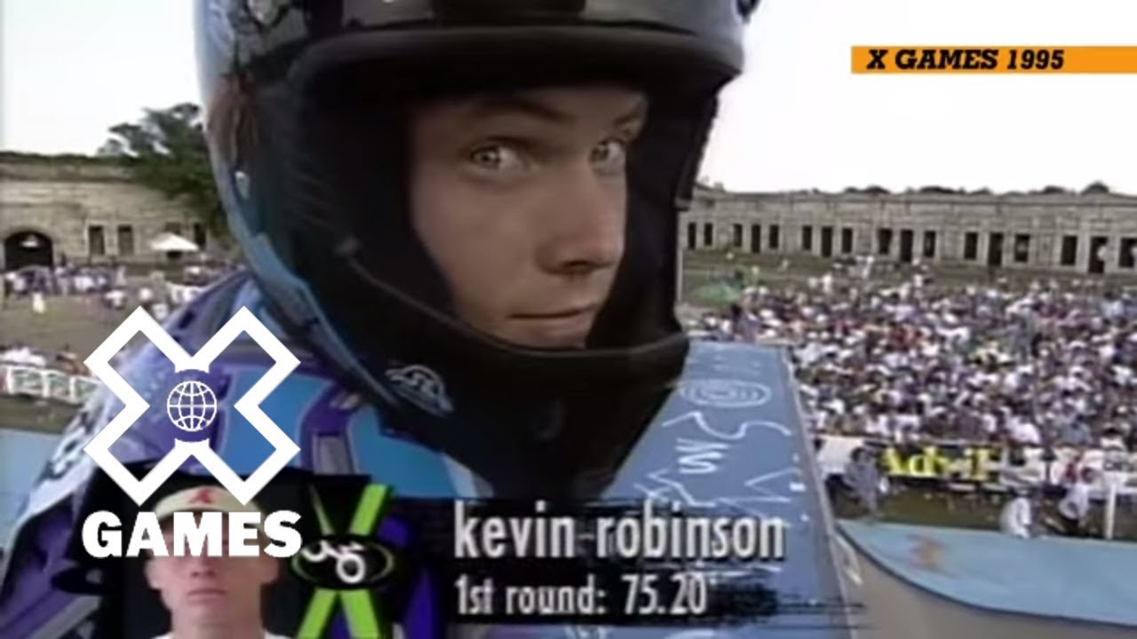 Kevin Robinson: BMX Vert | X Games Providence 1995 - YouTube