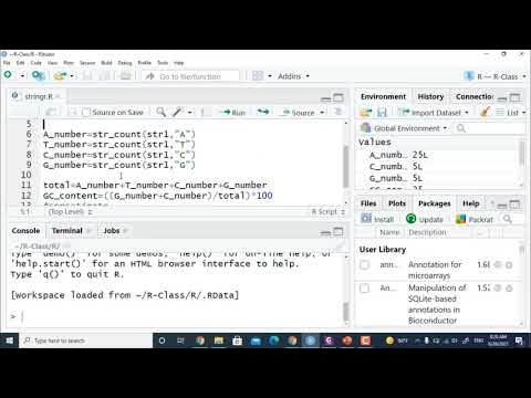 The Art of R programming (part 5) - YouTube