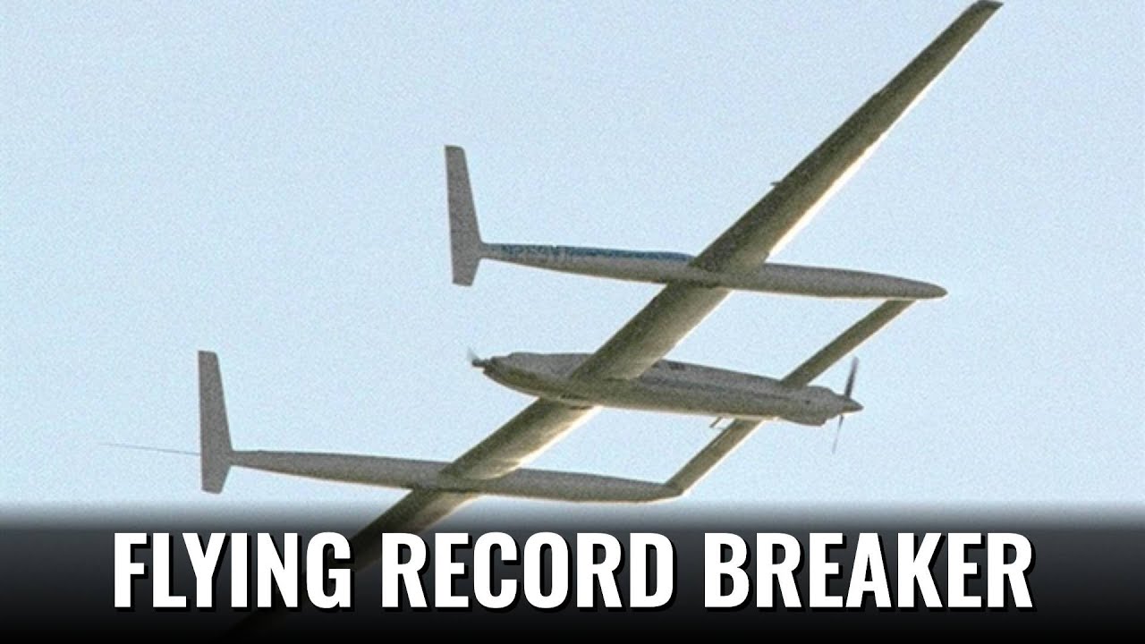 Rutan Voyager: The Record-Breaking Aircraft - YouTube