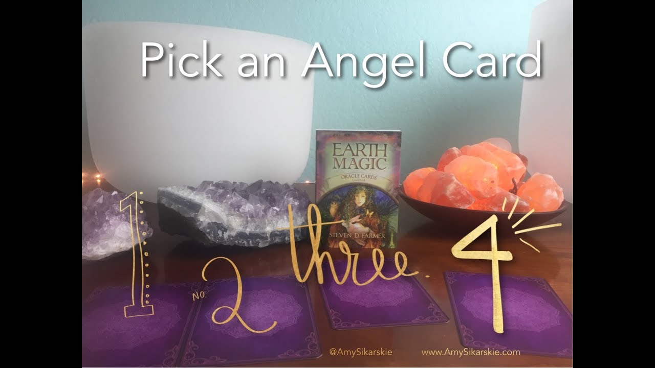 Pick an Angel / Oracle Card 1, 2, 3, or 4 - YouTube