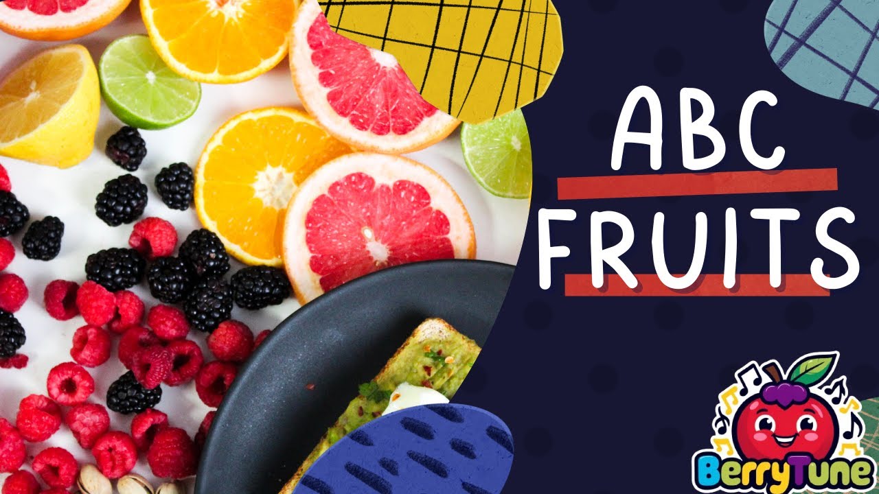 Fun ABC Fruits for Kids! Learn the Alphabet with Delicious Fruits - YouTube