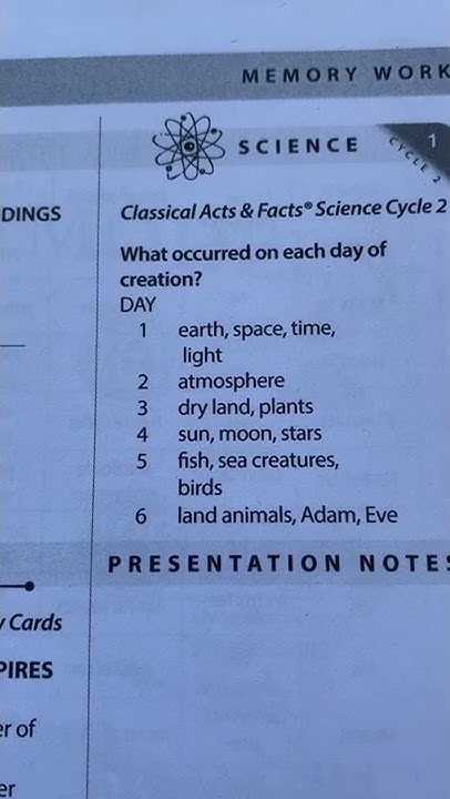 CC Cycle 2 week 1 science - YouTube