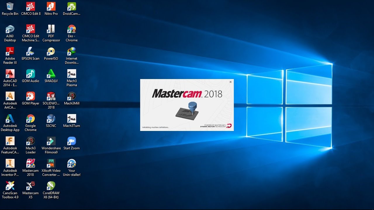 Tutorial MasterCam 2018 Bagian 1 - YouTube