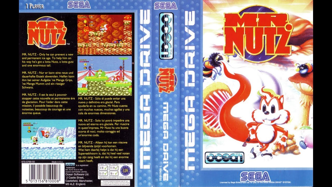 Mr. Nutz SEGA Mega Drive Complete Soundtrack CD - YouTube
