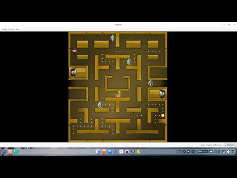Display of games with deepin -- Kapman!