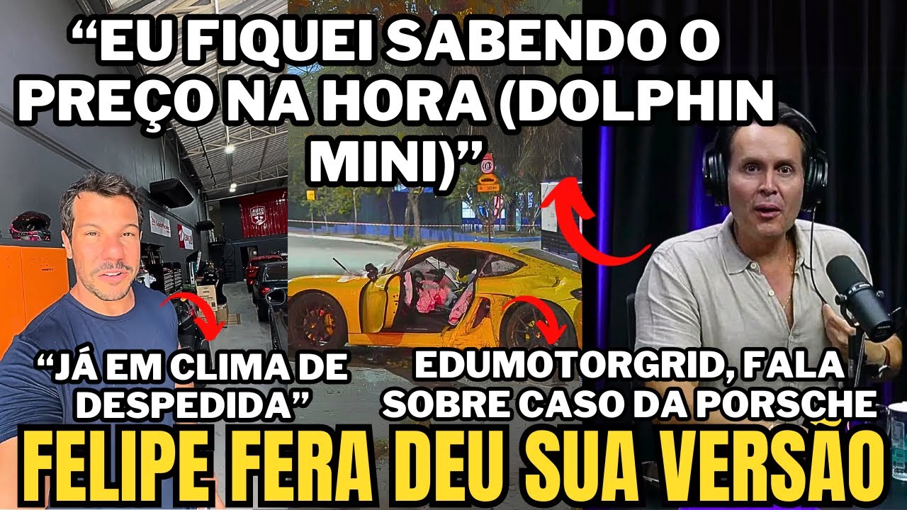 AUTOSUPER DE MUDANÇA, EDU MOTORGRID FALA SOBRE CASO DA PORSCHE E FELIPE ...