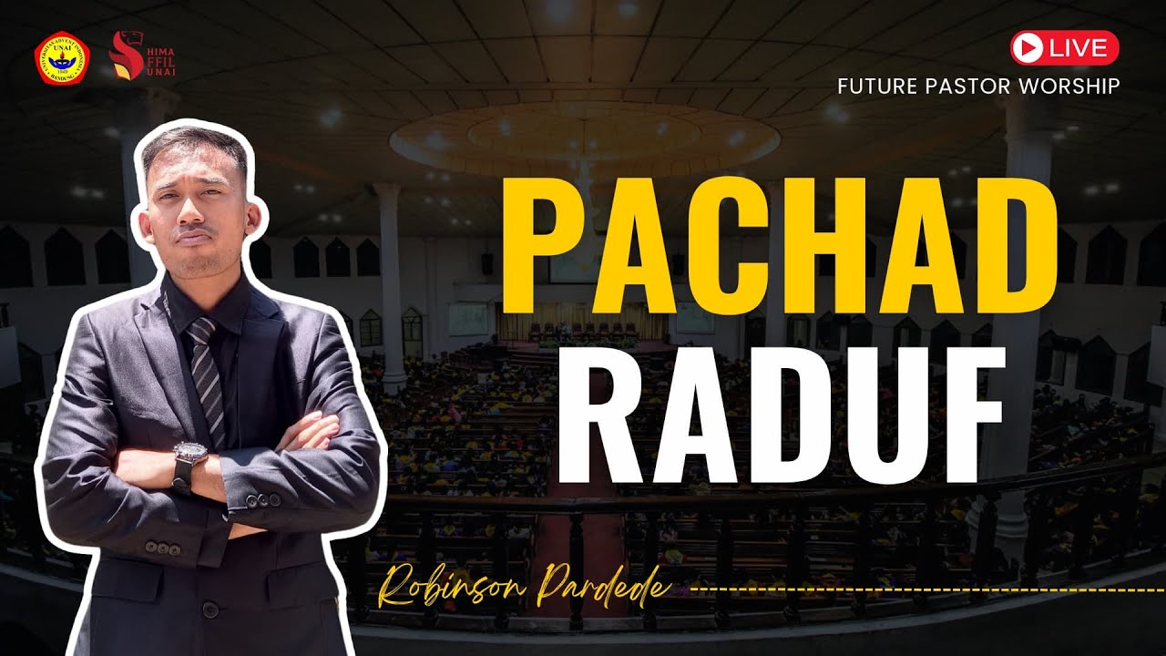 Robinson Pardede - Pachad Raduf | Faculty Pastor Worship - YouTube