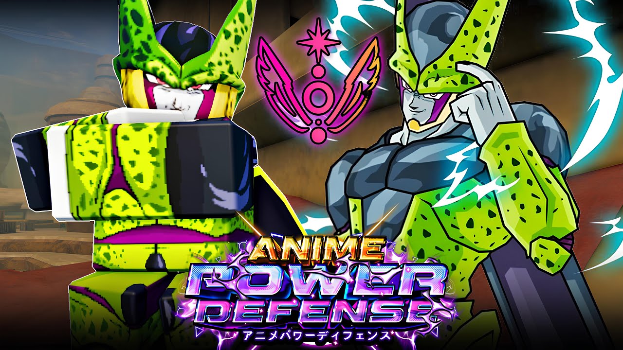Evolved Celestial Perfect Cell Showcase in Anime Power Defense - YouTube