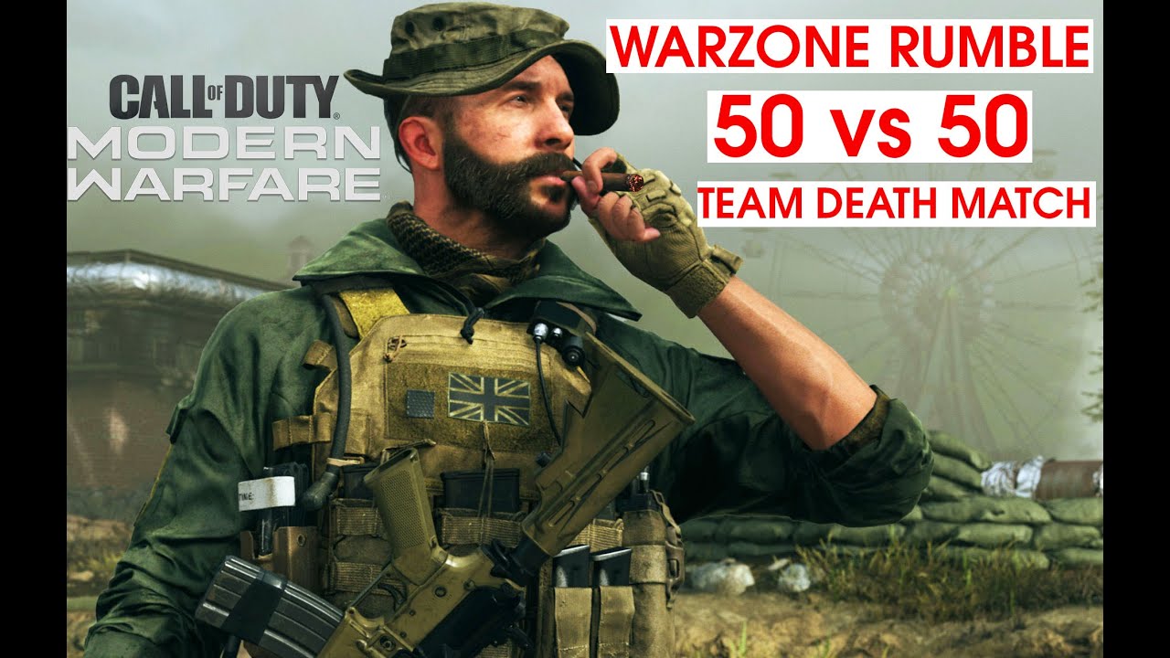Call of Duty Modern Warfare Warzone Rumble RX 5700 + I5 9400F - YouTube