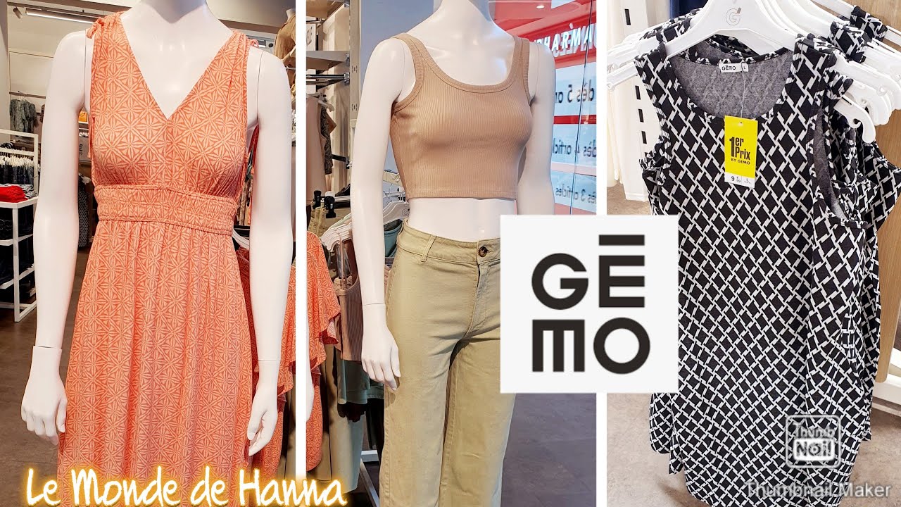 GÉMO 23-06 NOUVELLE COLLECTION FEMME 🚺 - YouTube