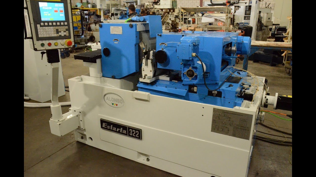 R21-01 Rectificadora sin centros/Centerless grinding machine ESTARTA ...