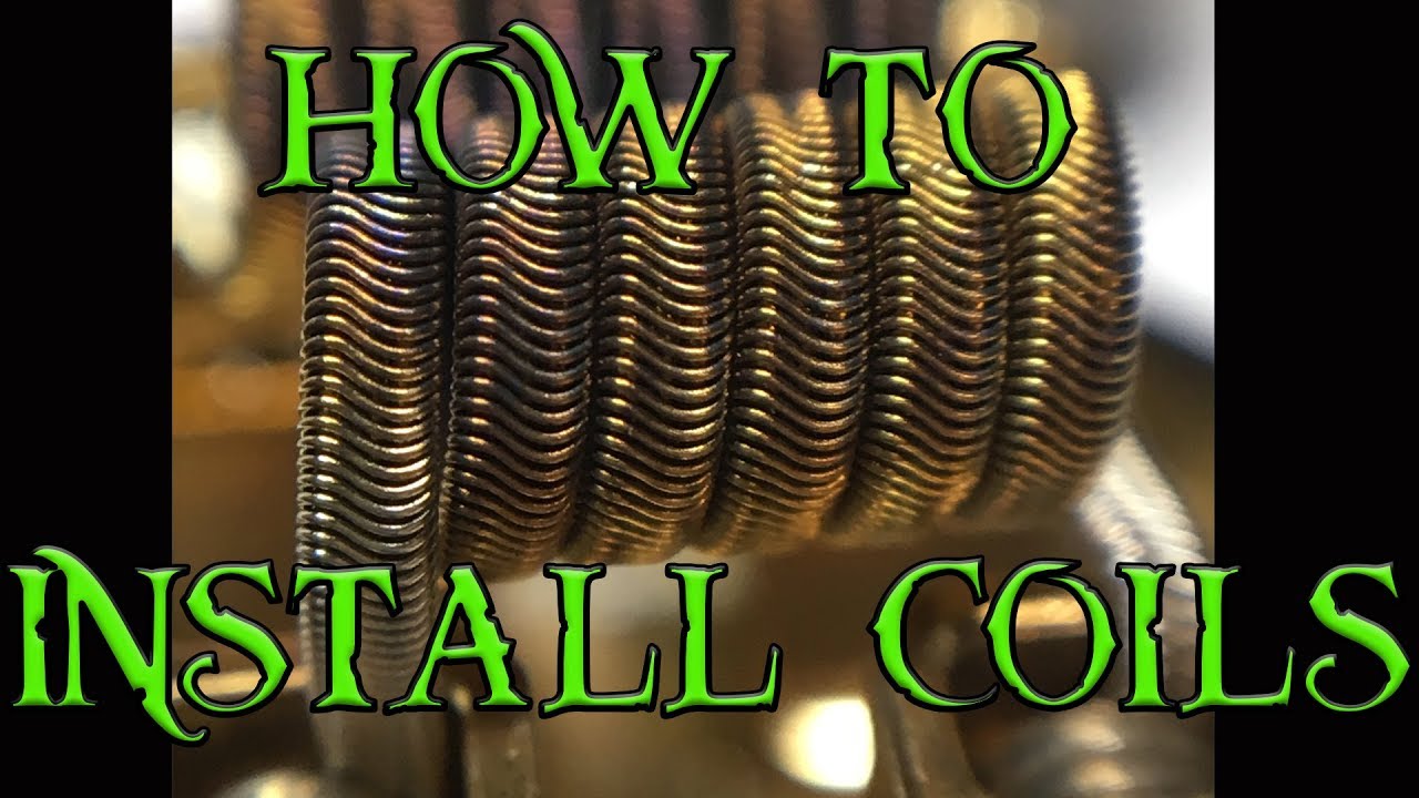 Coil installation. Beginners tutorial. - YouTube