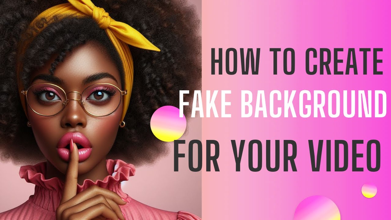 How To Create a Fake Background for FREE using CAPCUT - YouTube