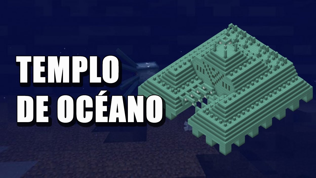 Qué es y como encontrar el Templo De Océano - Minecraft - YouTube