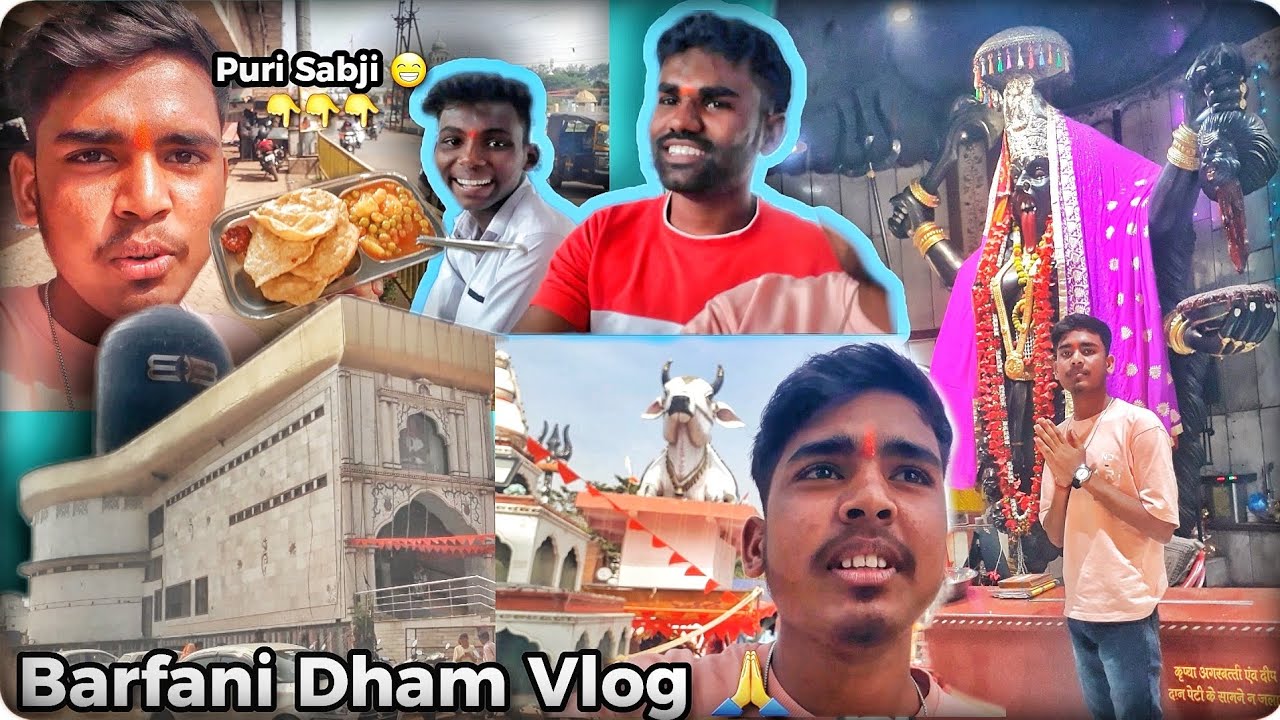 Mai Or Mere Friends Barfaani Dham🙏 Ke Darshan Ke Baad Puri Sabji Khane Aa Gaye...😁|| Ajay Sahu ...