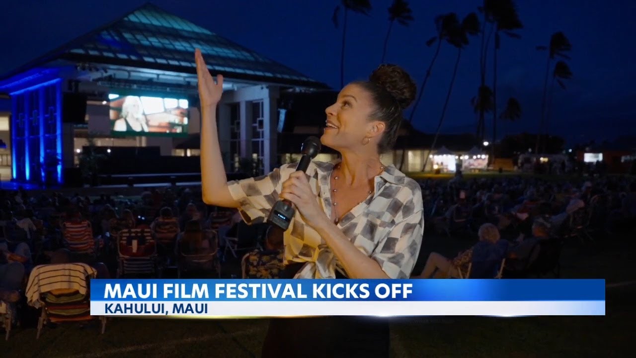 Opening night at the Maui Film Festival - YouTube