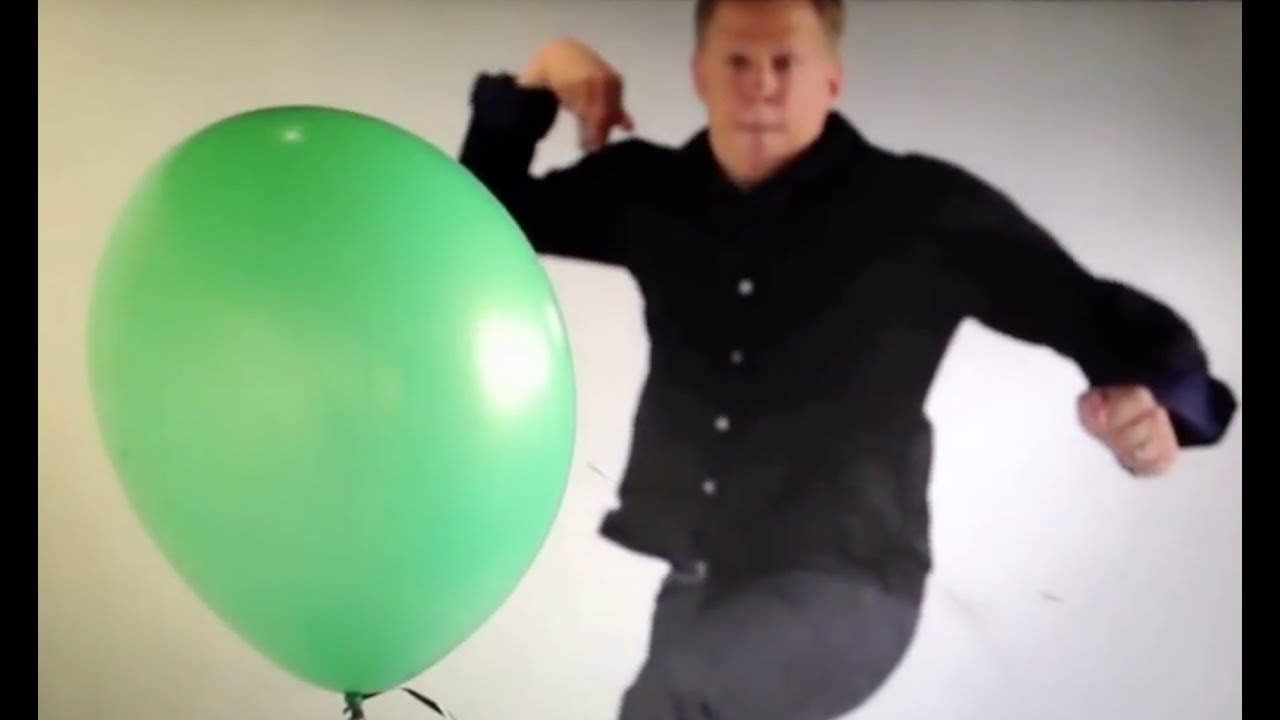 "Velocity" Card Throw Through Balloon | Rick Smith Jr. - YouTube